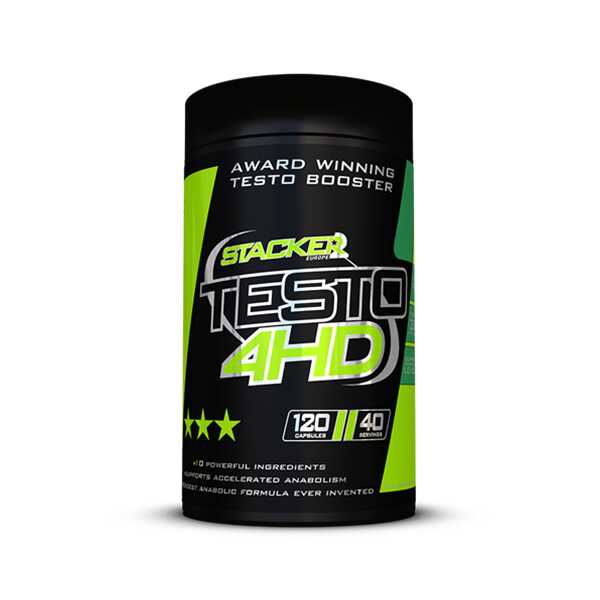 Testo 4HD 120 Capsule Stacker2 – Advanced Nutrition
